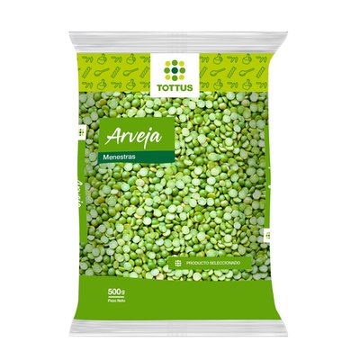 Arveja Partida Tottus 500 g - Bolsa 500 g | Tottus Perú