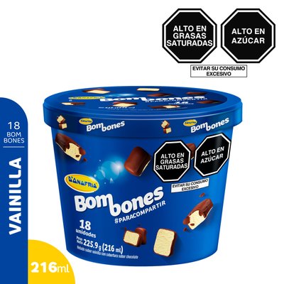 Helado Bombones Gran Prix - Paquete 216 ml | Tottus Perú