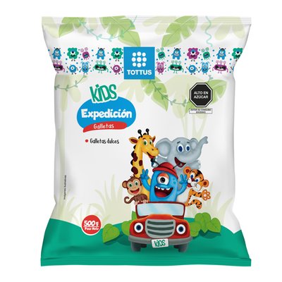 Galletas Dulces Epedición Tottus 500 g - Bolsa 500 g | Tottus Perú