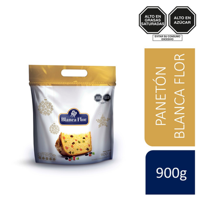 Panetón Blanca Flor En Bolsa 900 g - Bolsa 900 g | Tottus Perú