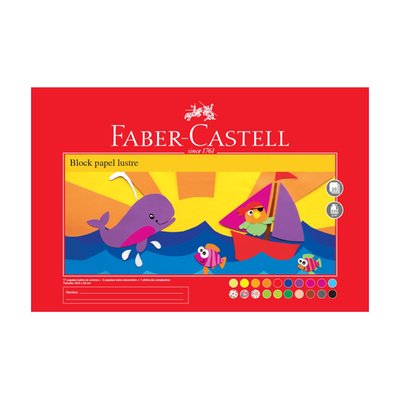 BLOCK DE PAPEL LUSTRE X 20 HOJAS | Tottus Perú