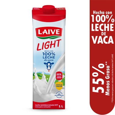Leche Fresca Descremada Laive 1 Lt - 1 LT | Tottus Perú