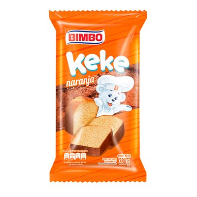 Keke Familiar Naranja Bimbo 380 g | Tottus Perú