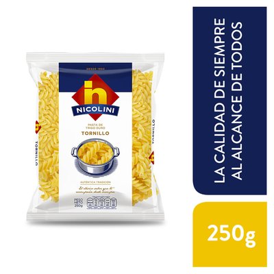 Fideo Tornillo Nicolini 250 g - Bolsa 250 gr | Tottus Perú