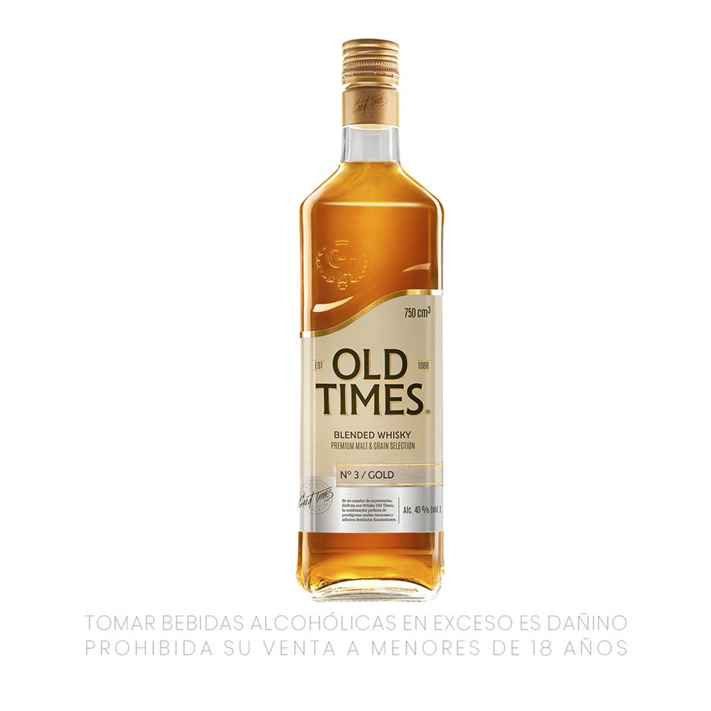 Whisky Gold Old Times 750 Ml Whisky Gold Old Times 750 Ml