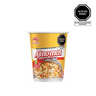 Sopa Instantánea Ajinomen Sabor Gallina 51 g | Tottus Perú