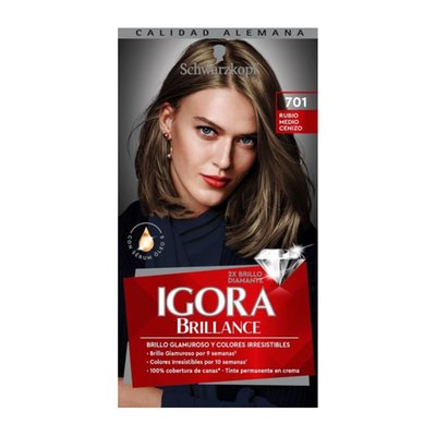 KIT TINT 606 CHOCOLATE INTENSO IGORA BRILLANCE | Tottus Perú