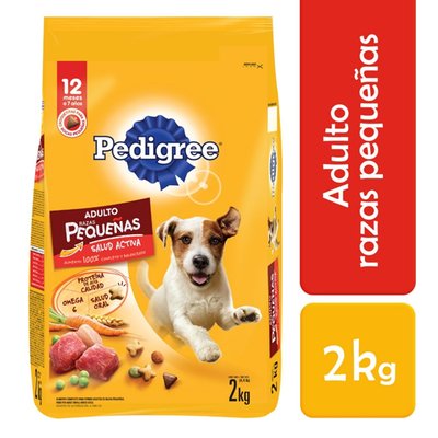 Comida Para Perros Pedigree Adultos Pequeñas 2 Kg - Bolsa 2 kg | Tottus ...