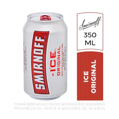 Vodka Ice Original Lata 350 Ml | Tottus Perú