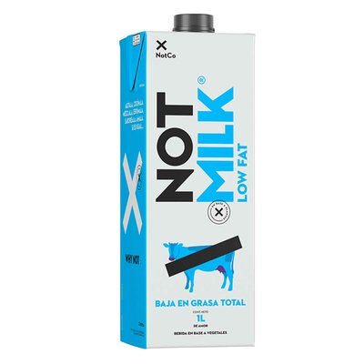 Leche Vegetal Not Milk Low Fat 1L - Envase 1 L | Tottus Perú