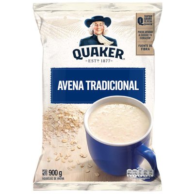 Avena Tradicional Quaker 900 g - Bolsa 900 g | Tottus Perú