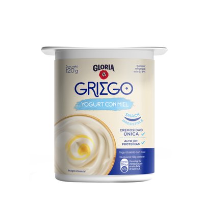 Yogurt Griego Gloria Natural 120 Gr - ENVASE 120 GR | Tottus Perú