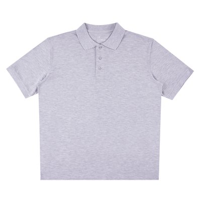 Polo Pique Hombre M Gris Claro | Tottus Perú