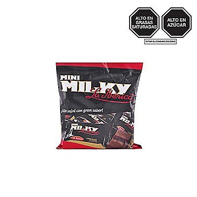 Chocolate Mini Milky - BOLSA 10 UN | Tottus Perú
