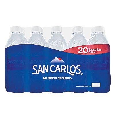 San Carlos Sin Gas 20 Unidades 500 Ml - PACK 20 UN | Tottus Perú